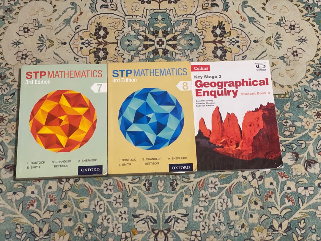 STP Math Textbook, Hobbies & Toys, Books & Magazines, Textbooks on ...