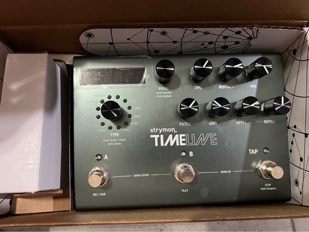 Strymon Timeline Delay Pedal, Hobbies & Toys, Music & Media, Music ...