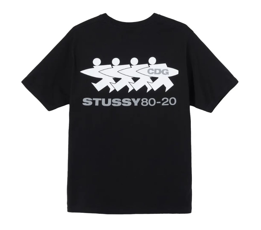 STUSSY X CDG SURFMAN TEE, Men's Fashion, Tops & Sets, Tshirts & Polo ...