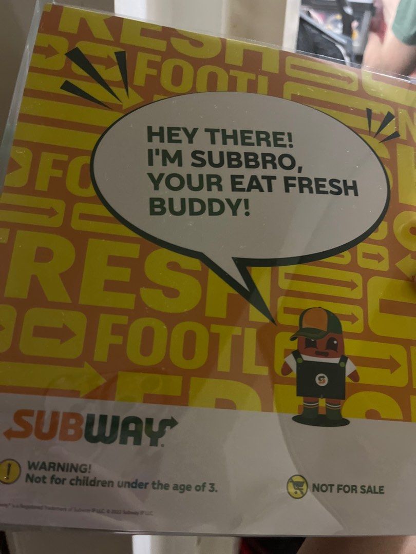 Subway Plush, Hobbies & Toys, Toys & Games on Carousell