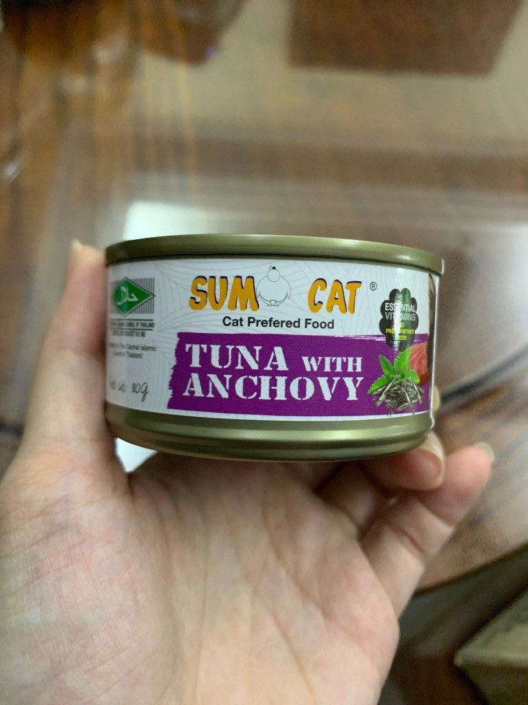 Sumo Cat Wet Food - Tuna flavour (34 cans x 80g), Pet Supplies, Pet ...