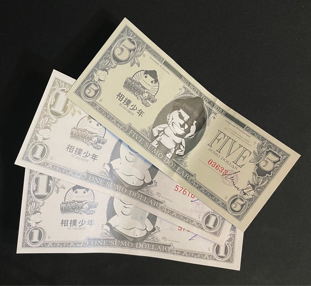 Sumo Dollars, Hobbies & Toys, Memorabilia & Collectibles, Currency on ...
