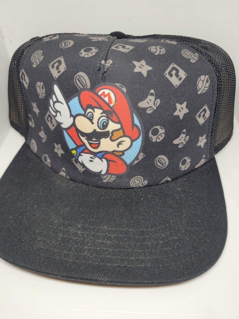 Super Mario Nintendo Cap, Men's Fashion, Watches & Accessories, Caps ...