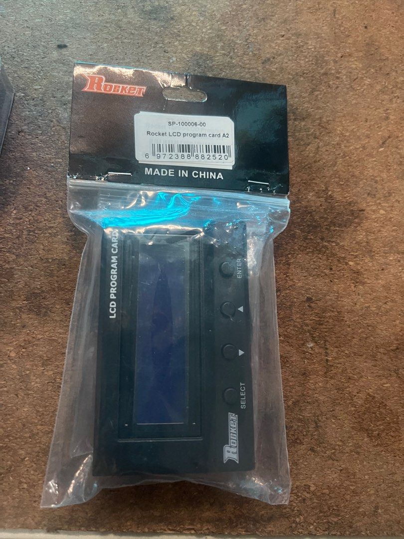 Surpass Rocket TS-160V2 Pro ESC (BNIB) with LCD Program Card, Hobbies ...