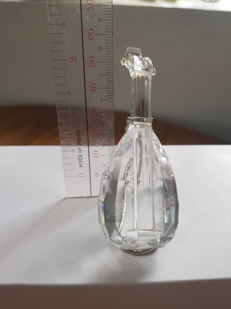 Swarovski Crystal Musical Instrument with Stand on Carousell