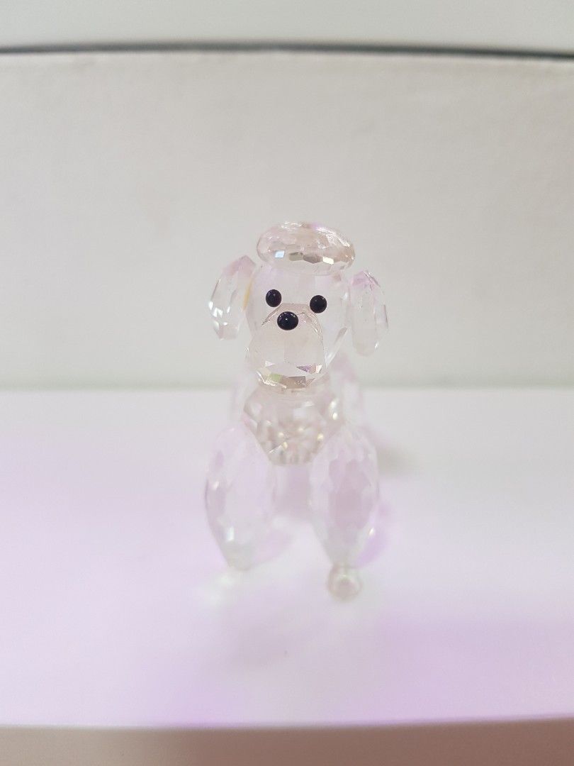 Swarovski Crystal Poodle, Furniture & Home Living, Home Decor, Other ...