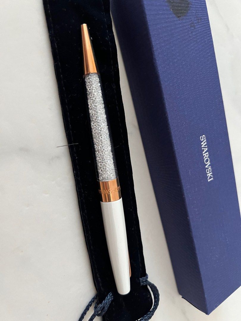 Swarovski crystals pen, Luxury, Accessories on Carousell