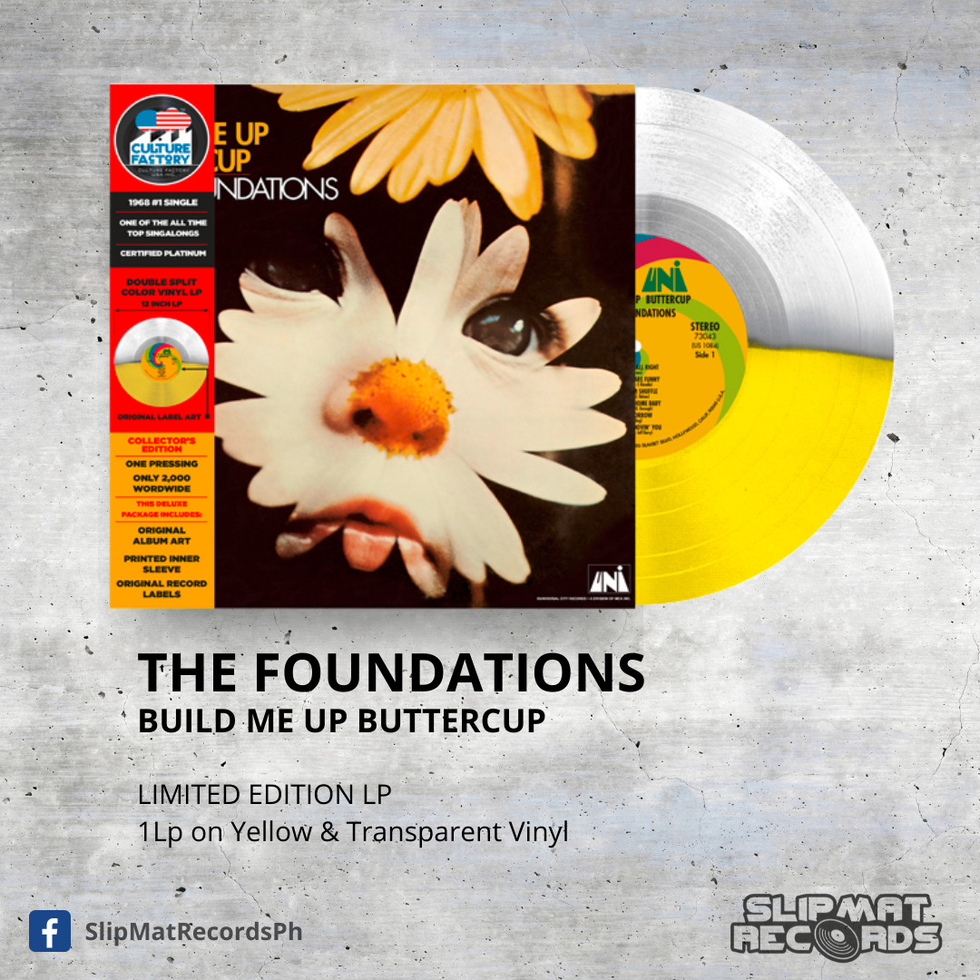 The Foundations - Build Me Up Buttercup [LIMITED EDITION on Yellow ...