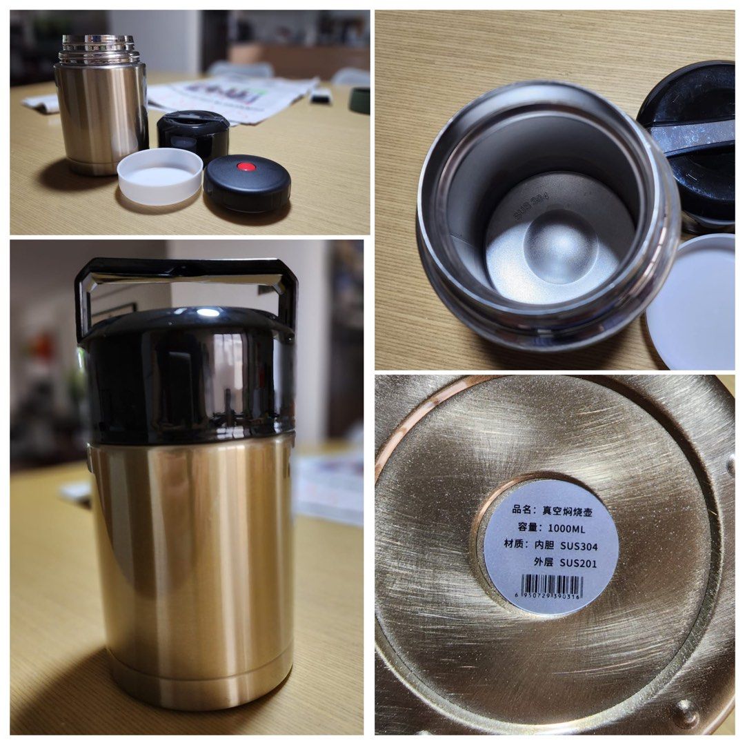 thermos pot, Furniture & Home Living, Kitchenware & Tableware, Cookware ...