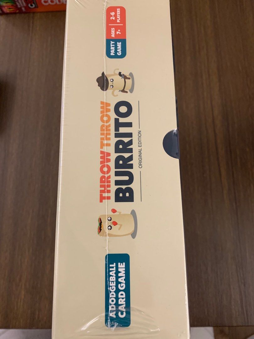 Throw Throw Burrito Original Edition by Exploding Kittens, Hobbies ...
