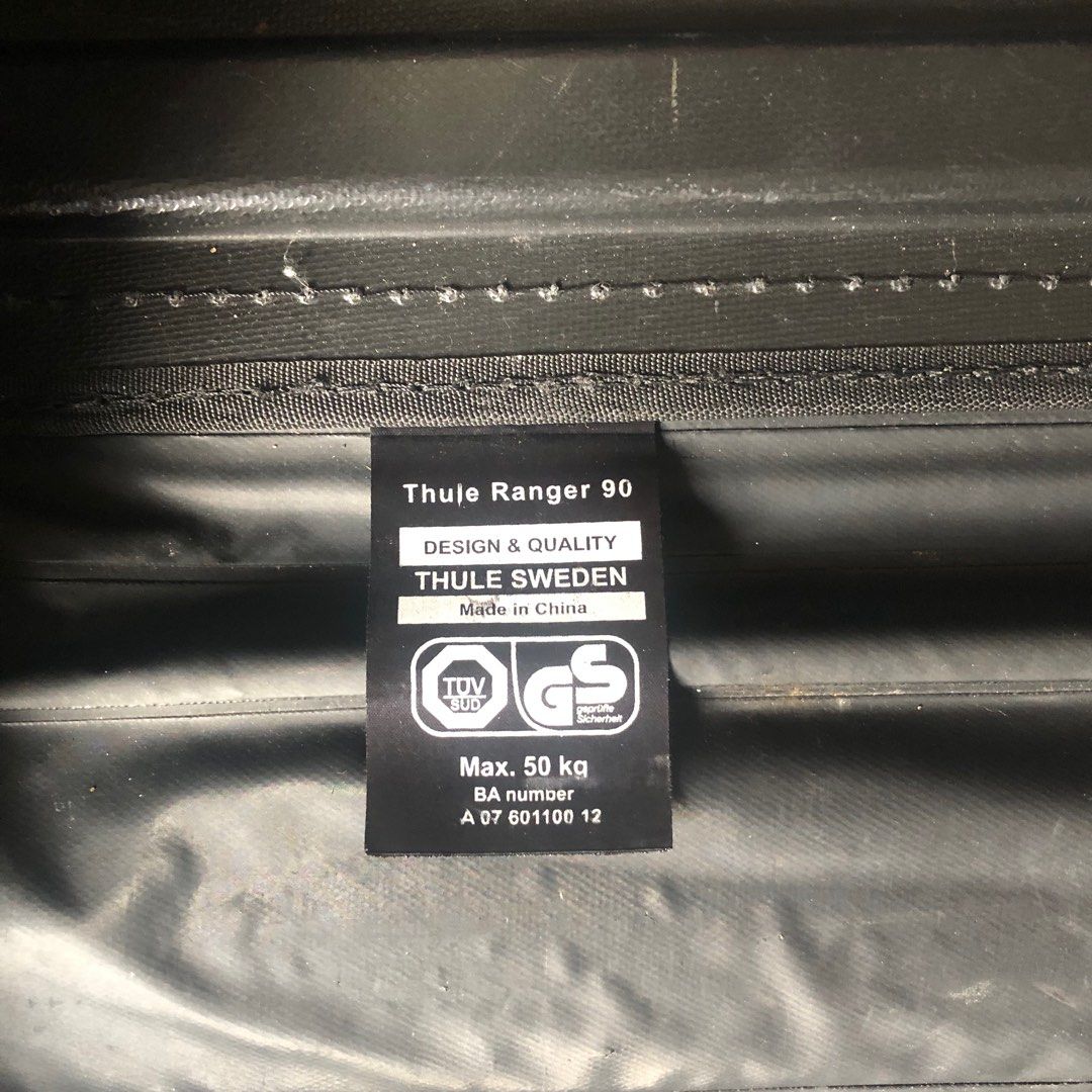 Thule Ranger 90 Soft Roof Box, Car Accessories, Accessories on Carousell