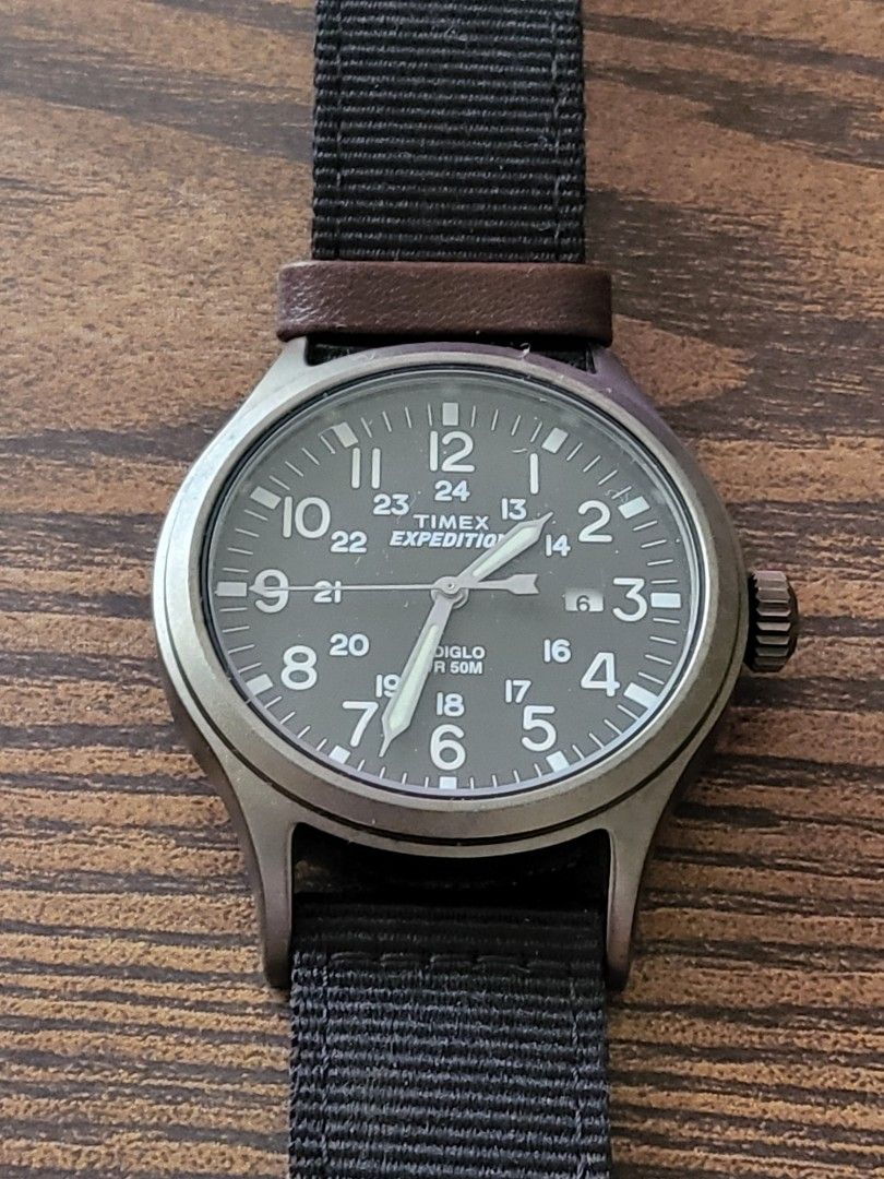 Timex Expedition Indiglo WR 50M, Men's Fashion, Watches & Accessories, Watches on Carousell