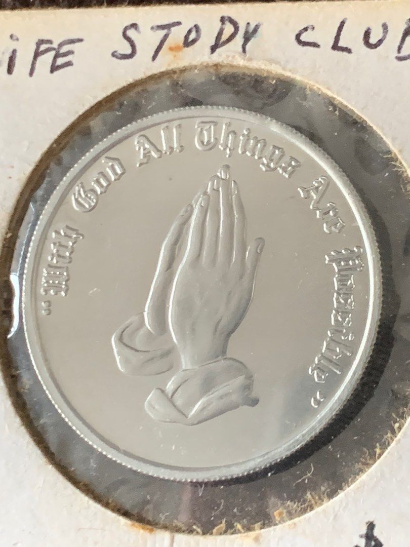 Token With God All things Are Possible, Hobbies & Toys, Memorabilia ...