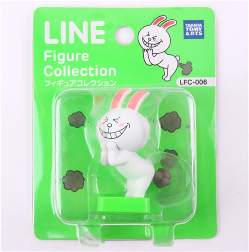 日本Tomy Line Friends Cony James 1.5" Figure 公仔 518708, 興趣及遊戲, 玩具 & 遊戲類 ...