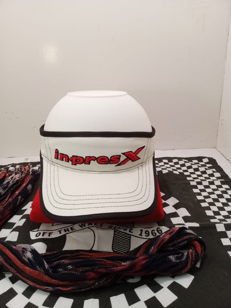 Topi golf caddy yamaha inpresX putih, Fesyen Pria, Aksesoris, Topi di ...