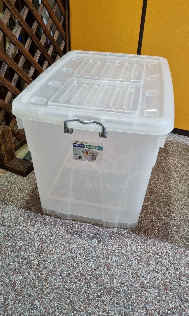 Toyogo storage box, Furniture & Home Living, Home Improvement ...
