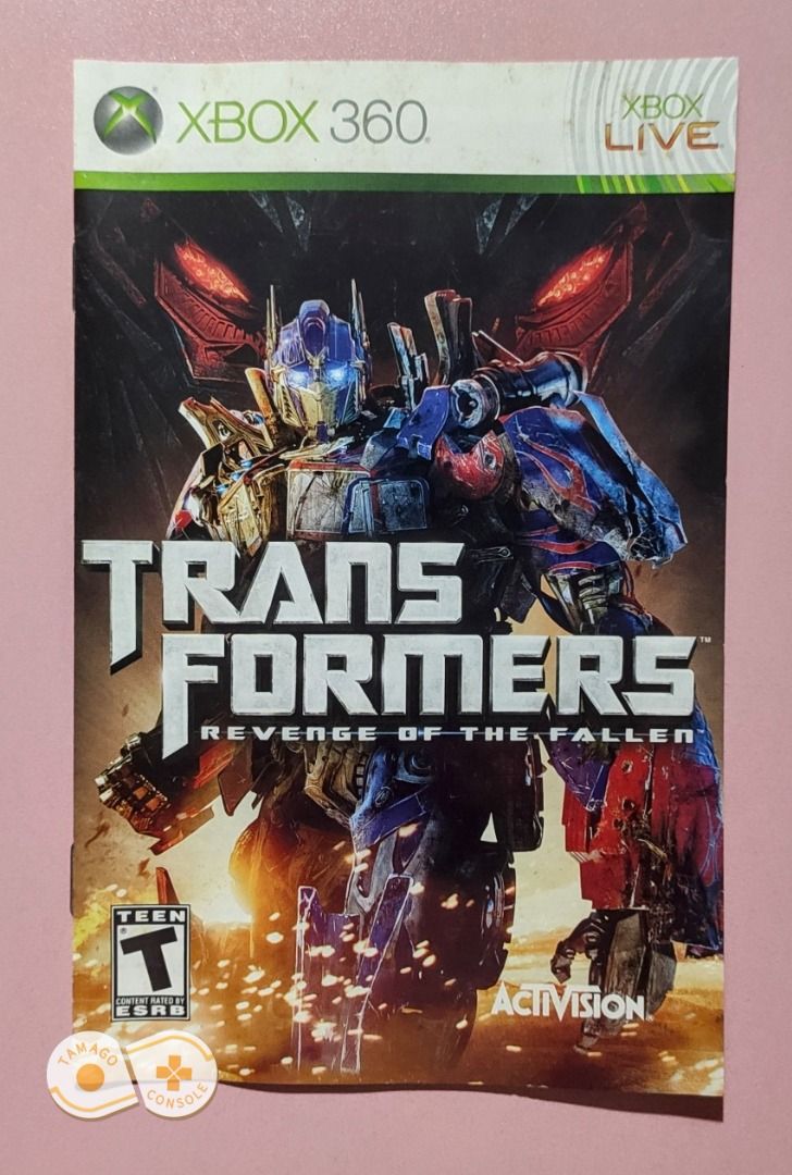 Transformers: Revenge of the Fallen - [XBOX 360 Game] [NTSC / ENGLISH ...