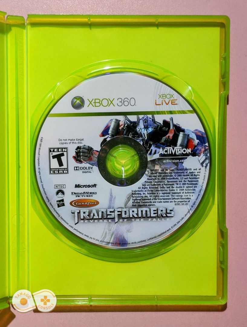 Transformers: Revenge of the Fallen - [XBOX 360 Game] [NTSC / ENGLISH ...