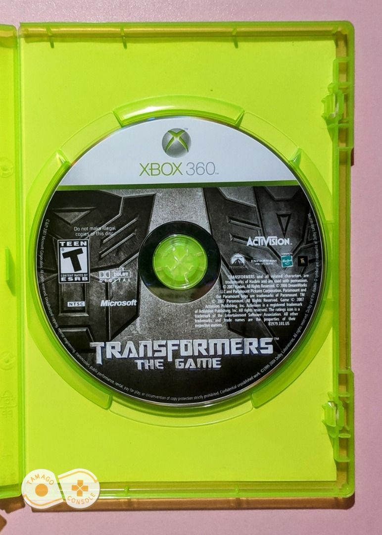 Transformers: The Game - [XBOX 360 Game] [NTSC / ENGLISH Language ...