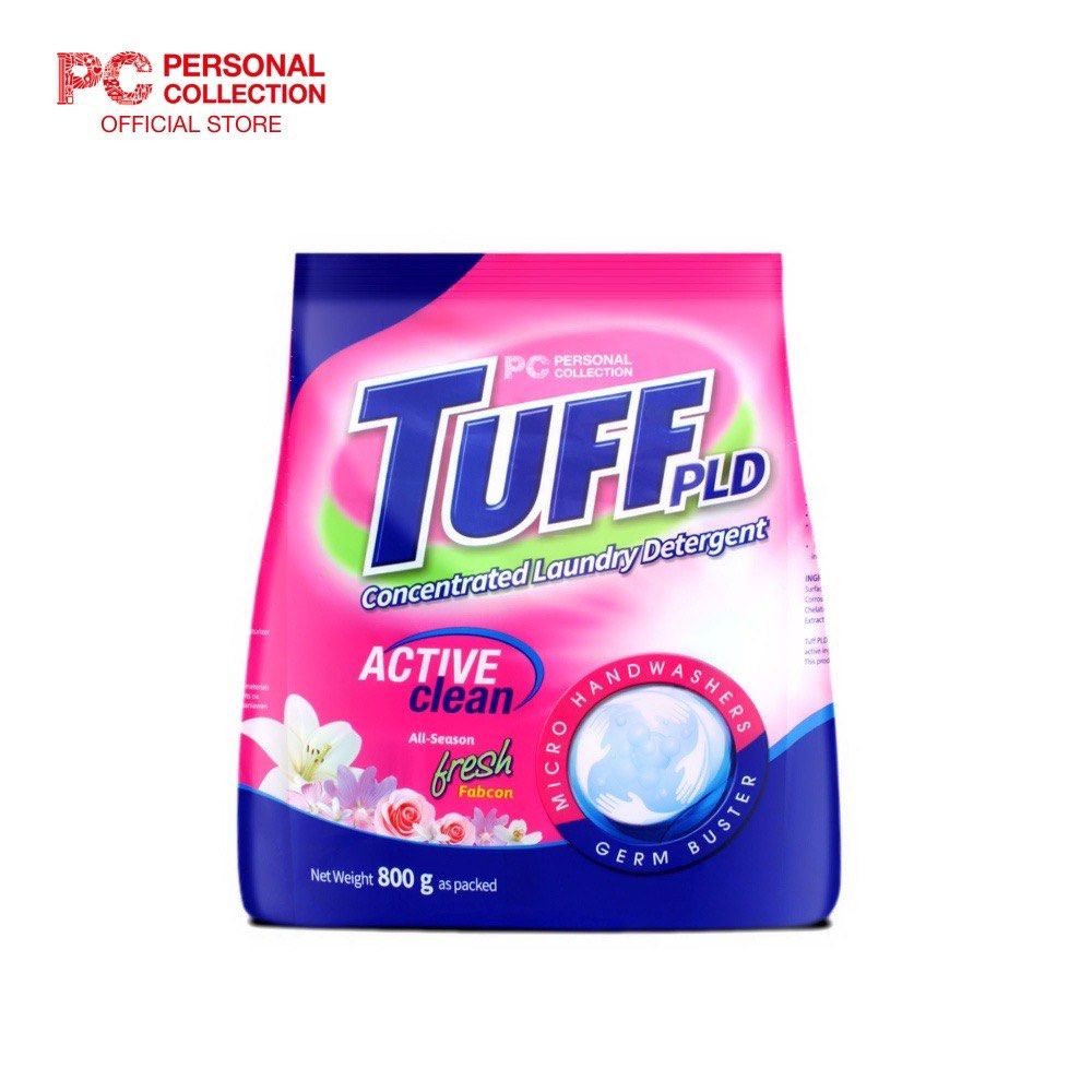 Tuff Powder Laundry Detergent Active Clean 800g Personal Collection on ...