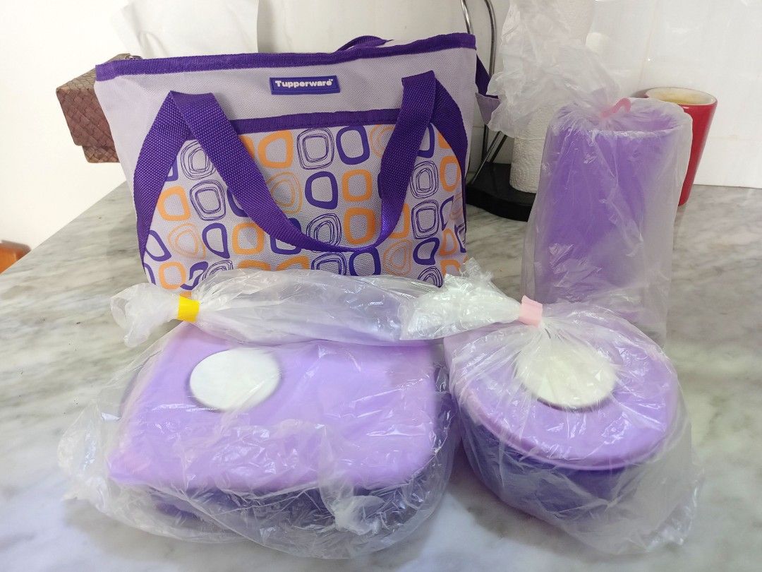 Tupperware Lunch Box Set ORI (NEW) Harga Nett, Serba Serbi, Others di ...