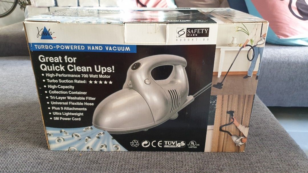 Turbo powered hand vacuum, TV & Home Appliances, Vacuum Cleaner ...