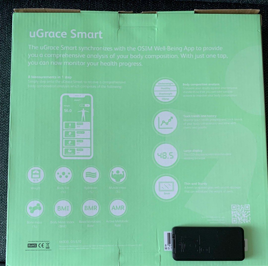 Osim uGrace Smart, Health & Nutrition, Health Monitors & Weighing ...