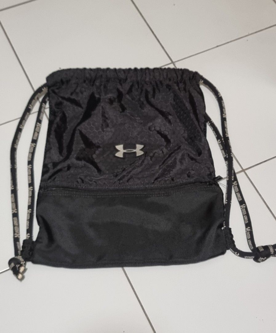 Under Armour UA Drawstring bag, Men's Fashion, Bags, Backpacks on Carousell