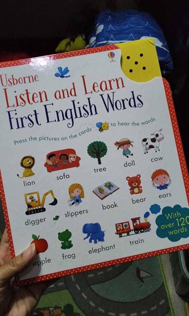 Usborne Listen And Learn, Buku & Alat Tulis, Buku Anak-Anak di Carousell