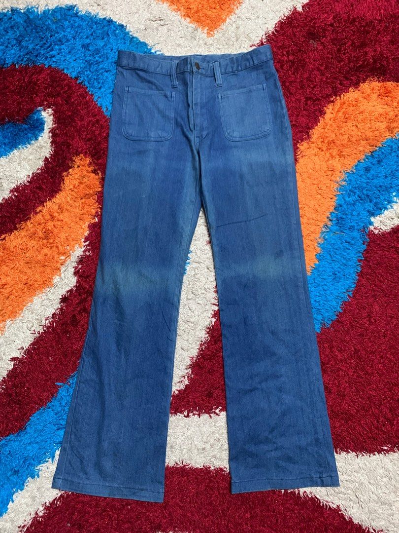 Vicerer bootcut 80s, Men's Fashion, Bottoms, Jeans on Carousell