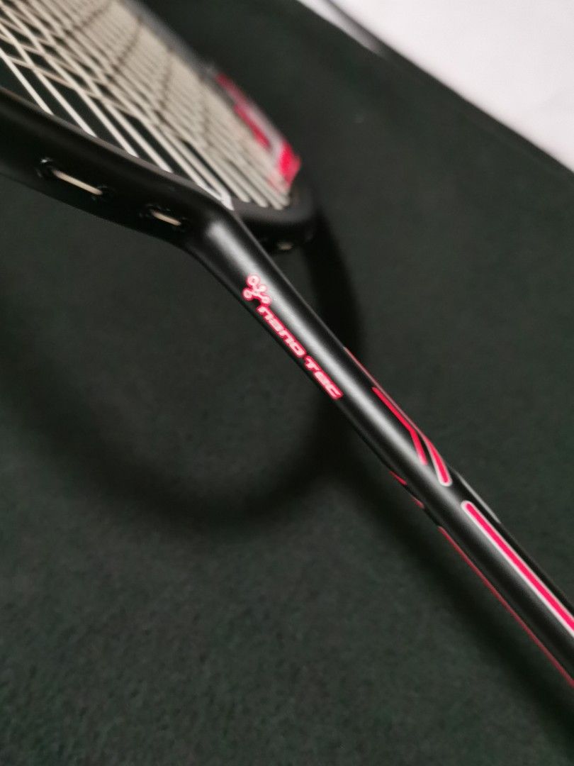 Victor DriveX 09 Badminton Racket with Victor VBS63 string, Sports ...