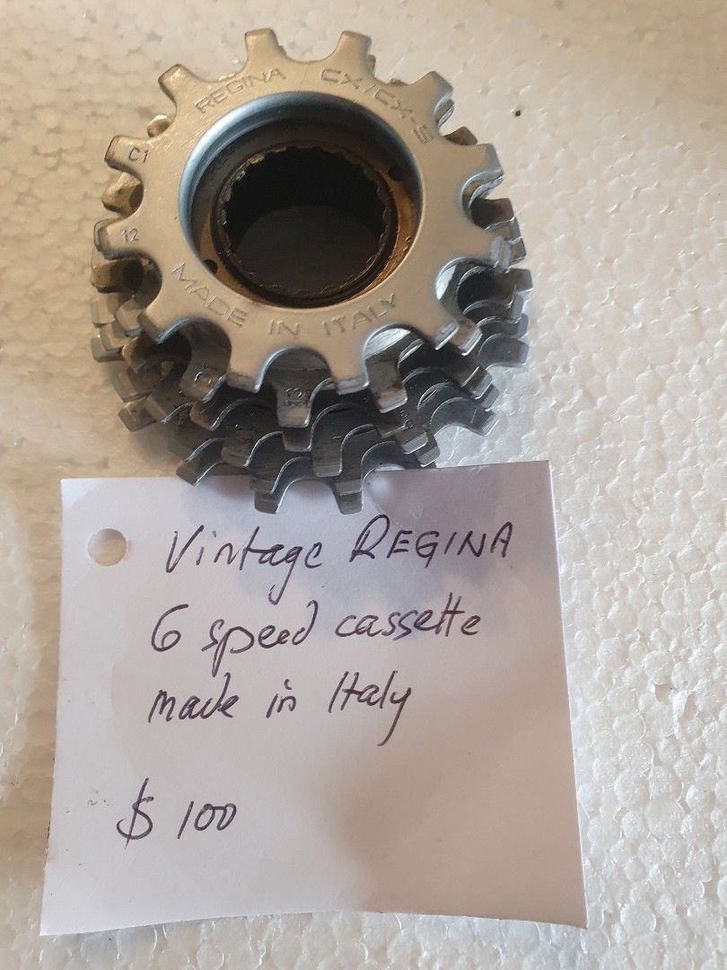 Vintage 6 speed Cassette (Italy), Sports Equipment, Bicycles & Parts ...