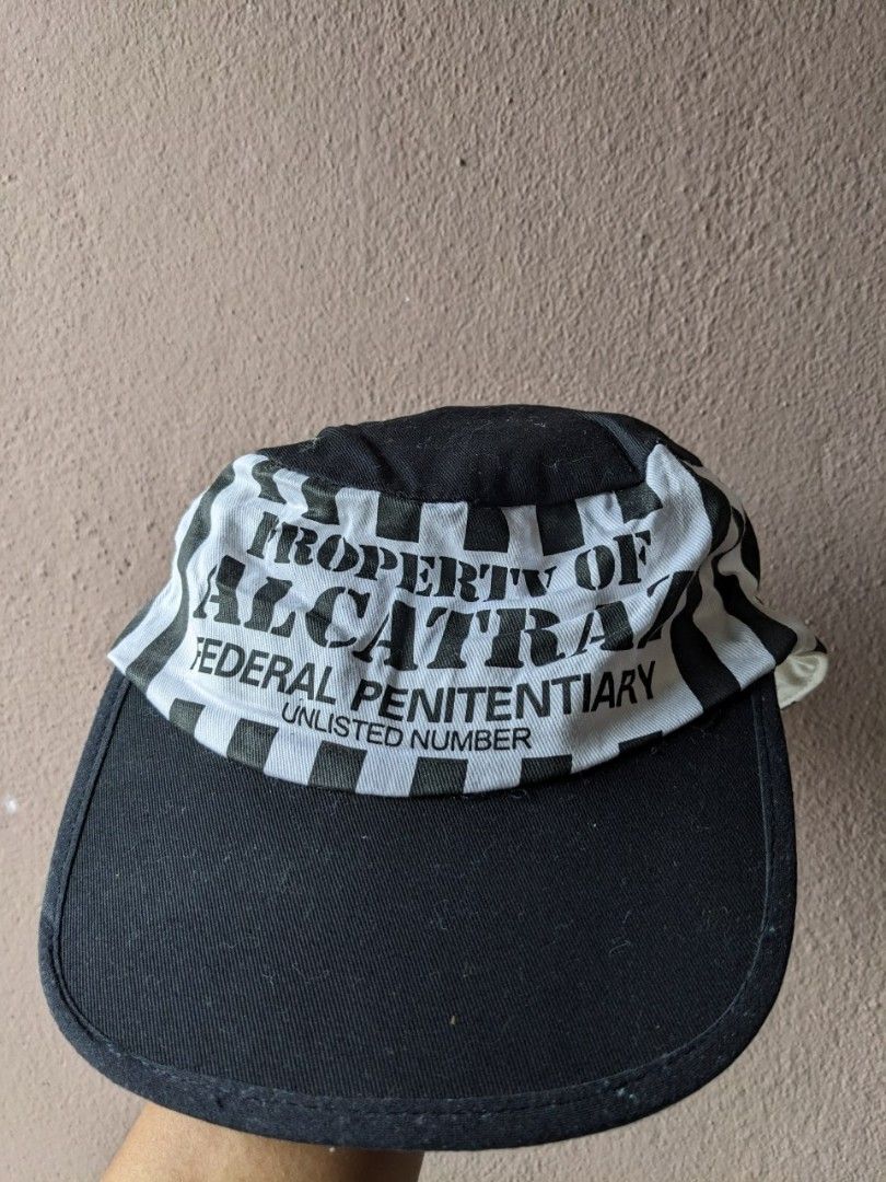vintage Alcatraz jail snapback cap, Men's Fashion, Watches ...