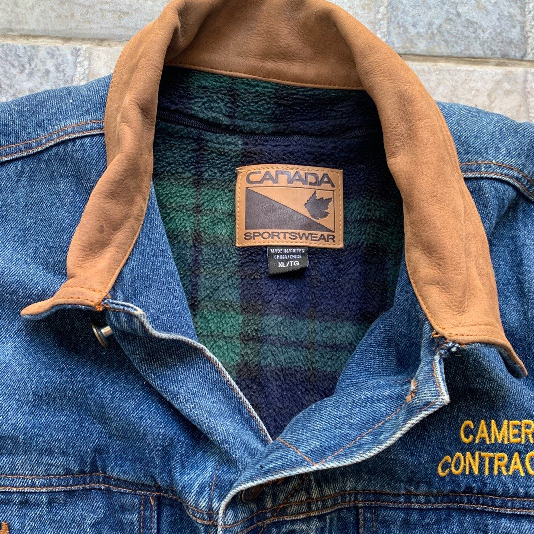 Vintage Cameron Contracting Denim Jacket, Men's Fashion, Coats, Jackets ...