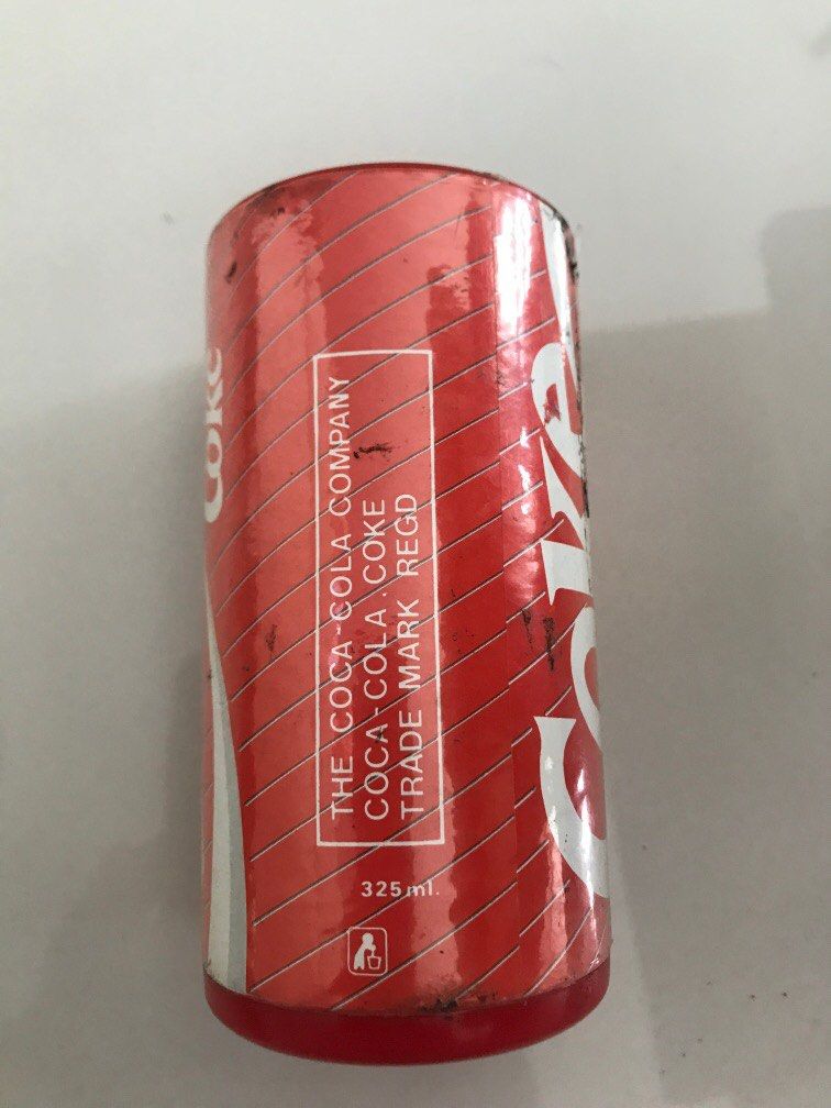 Vintage, coke, Coca-Cola, coin bank, plastic can, rare, unique ...