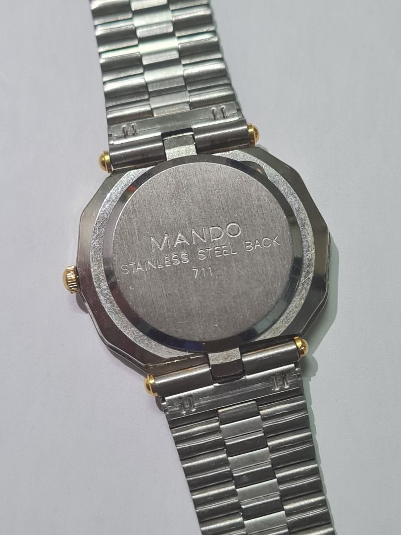 Vintage Mando 711 Quartz Watch (Not Seiko Citizen Orient), Men's ...