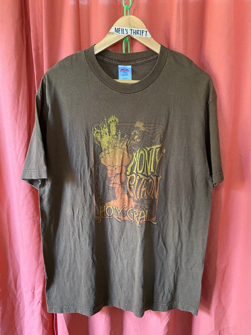 Vintage Monty Python and the Holy Grail Movie Tee, Men's Fashion, Tops ...