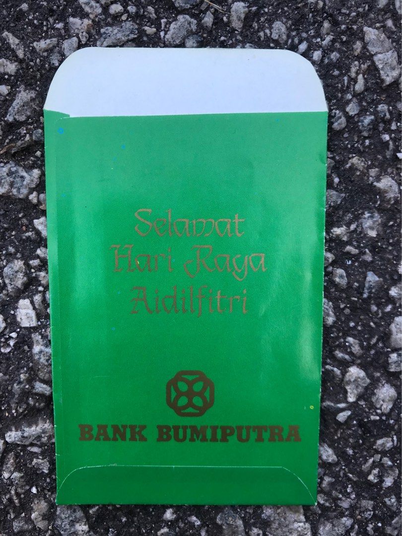 Vintage Sampul raya bank bumiputra, Hobbies & Toys, Collectibles ...