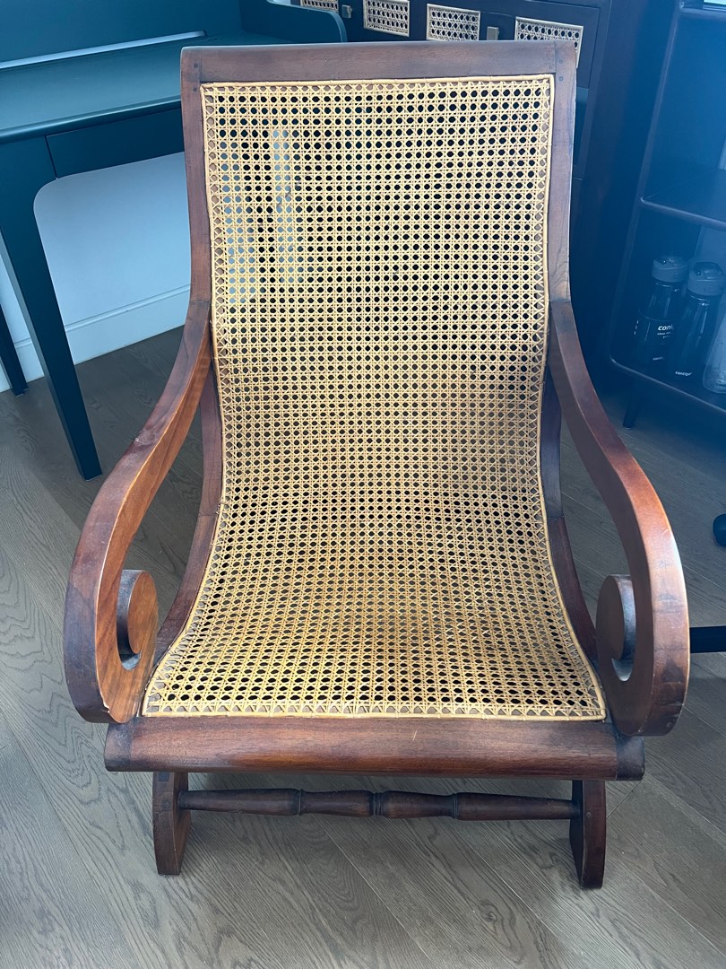 Vintage Timber Armchair, Furniture & Home Living, Furniture, Chairs on ...