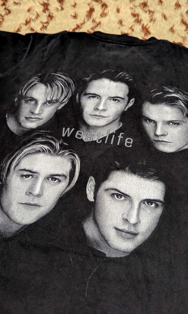 Vintage Westlife shirt, Men's Fashion, Tops & Sets, Tshirts & Polo ...