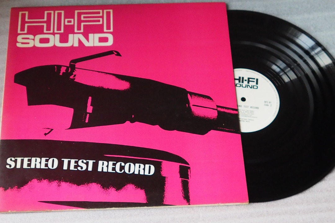 VINYL LP,,,HI-FI SOUND,STEREO TEST RECORD, 興趣及遊戲, 音樂、樂器 & 配件, 音樂與媒體 ...