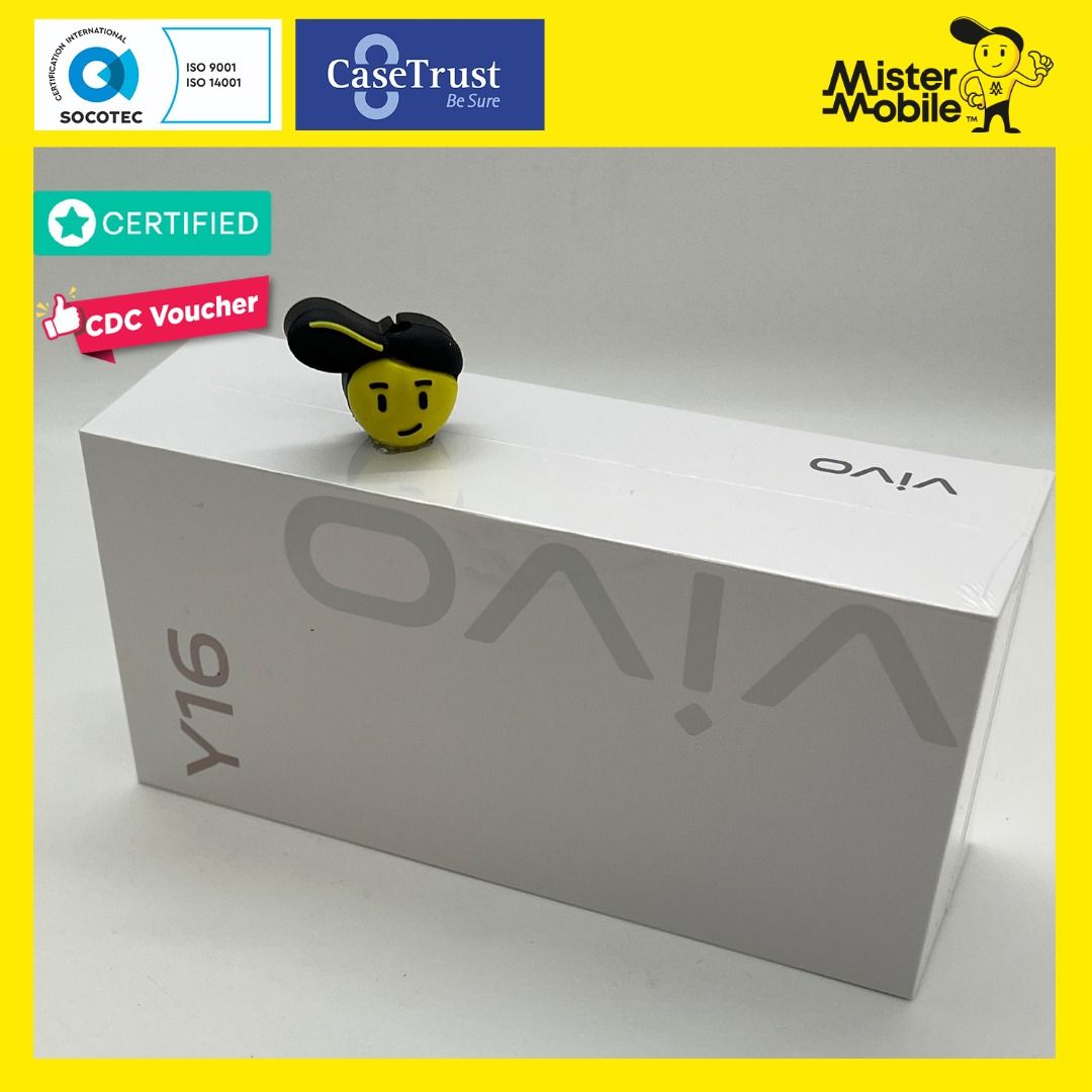 VIVO Y16 64 64GB Local New Set, Mobile Phones & Gadgets, Mobile Phones ...