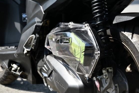 VRX HONDA PCX160 ADV160 VARIO160 AIR FILTER TRANSPARENT CARBON COVER ...