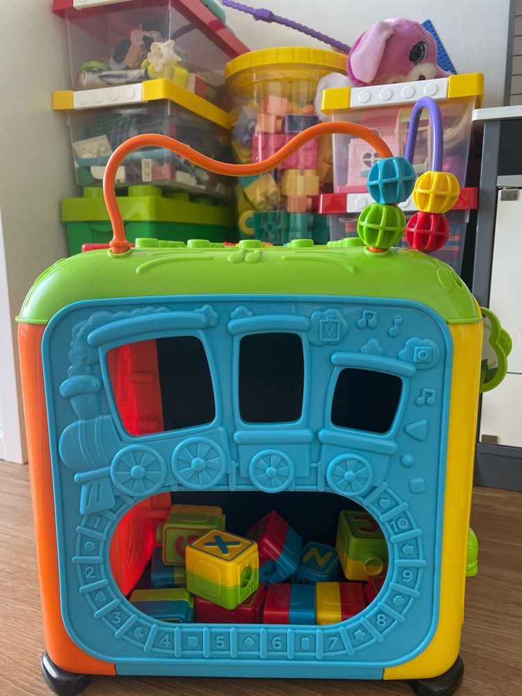 Vtech ultimate alphabet activity cube, Babies & Kids, Infant Playtime ...