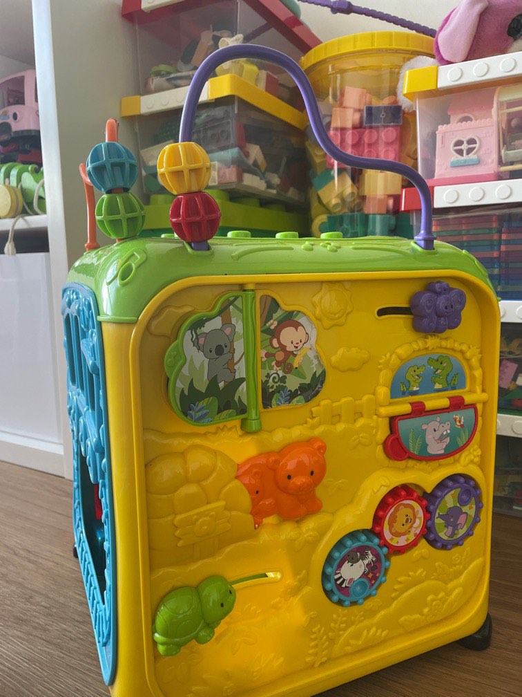 Vtech ultimate alphabet activity cube, Babies & Kids, Infant Playtime ...