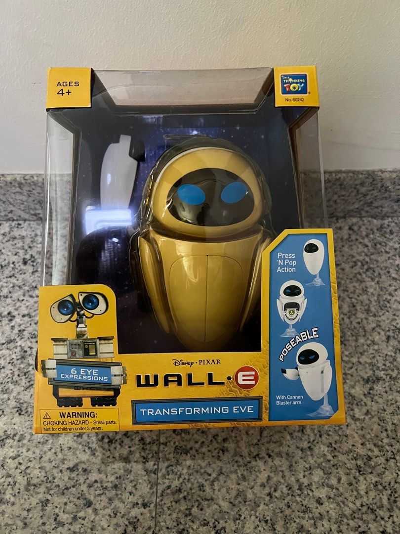 Wall-E Transforming Eve, Hobbies & Toys, Toys & Games on Carousell