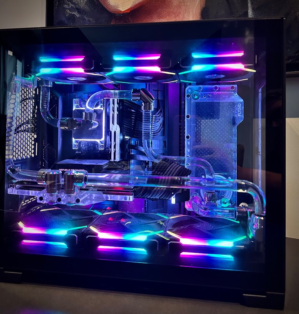Watercooled Gaming PC - AMD Ryzen 5950X | 3080ti from MSI Gaming X Trio ...