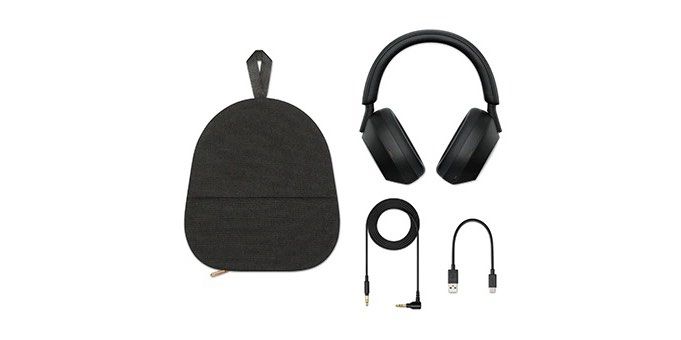 WH-1000XM5 Black Wireless Noise Cancelling Headphones, Audio ...