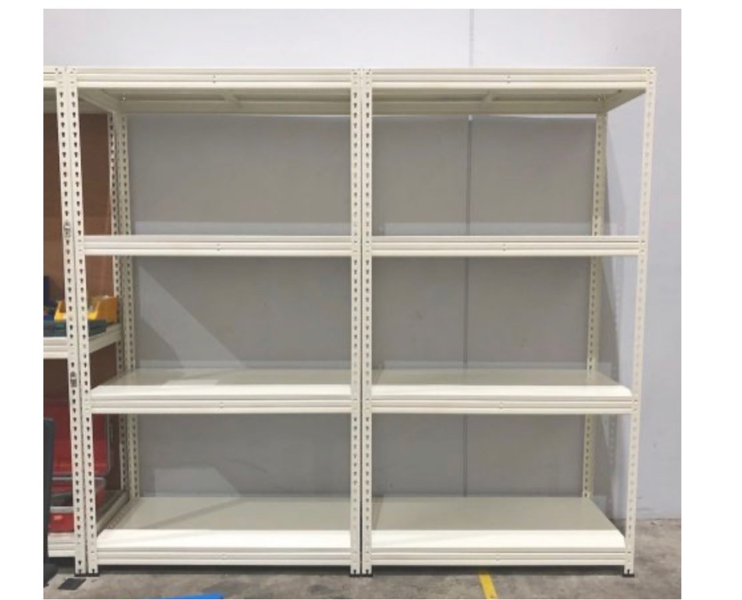 White 4 tier storage rack, Furniture & Home Living, Furniture, Shelves ...