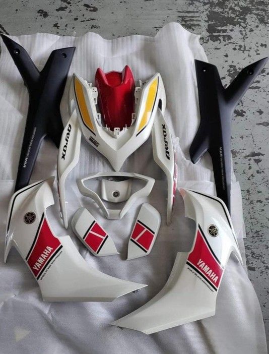 Yamaha Aerox 155 Cover Set 60TH Limited Edition!!!!, Motorcycles ...